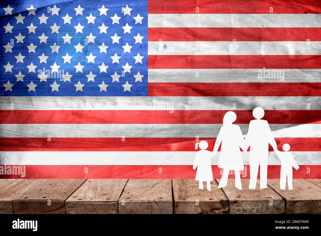 Children united states patriotism hi-res stock photography and images ...