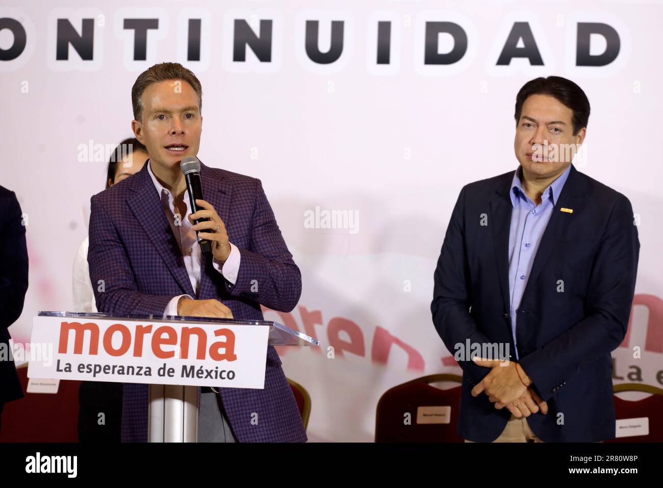 Non Exclusive: June 16, 2023, Mexico City, Mexico: The licensed senator ...