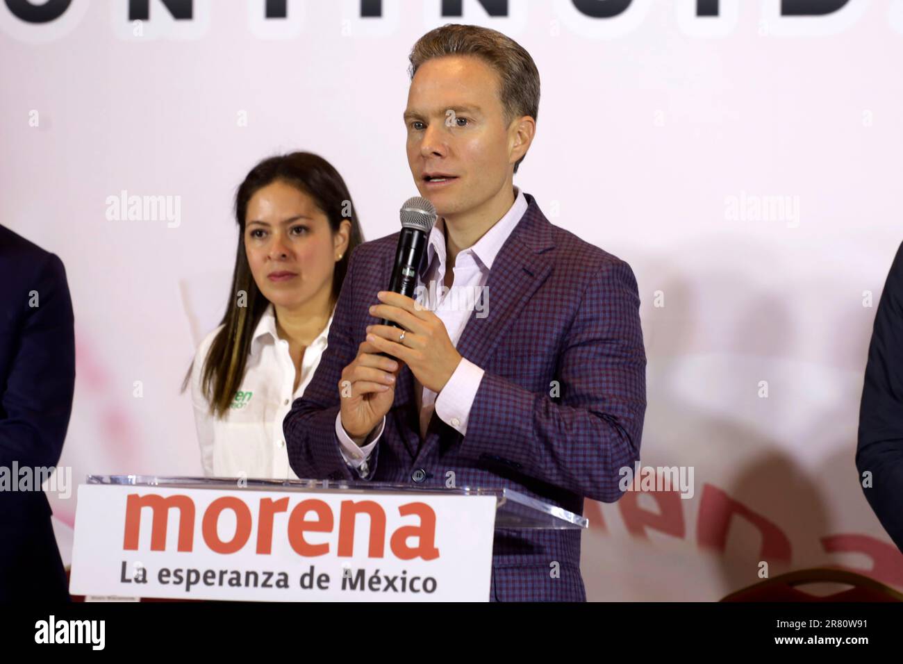 Non Exclusive: June 16, 2023, Mexico City, Mexico: Licensed senator ...