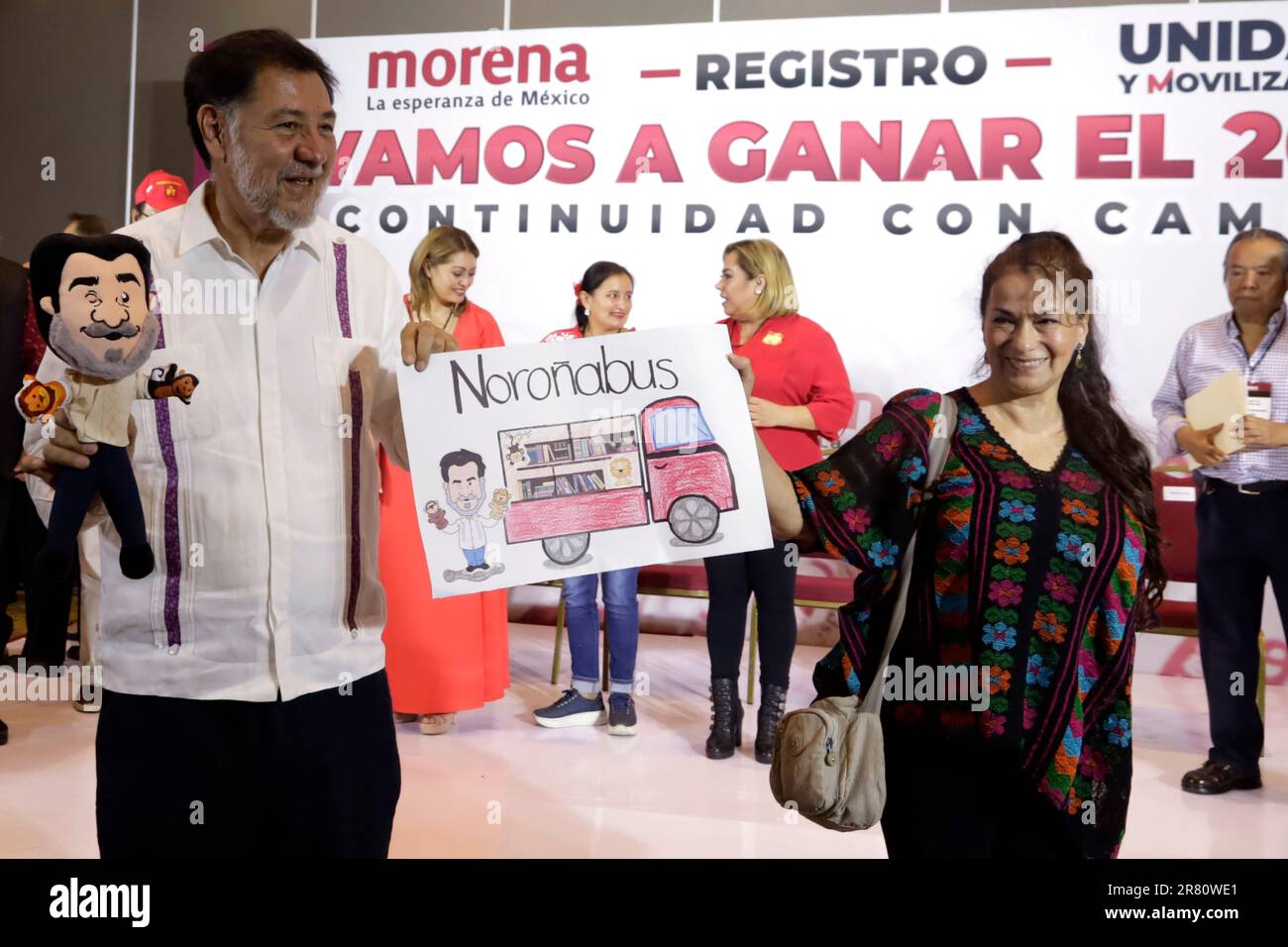 Non Exclusive: June 16, 2023, Mexico City, Mexico: The federal deputy ...