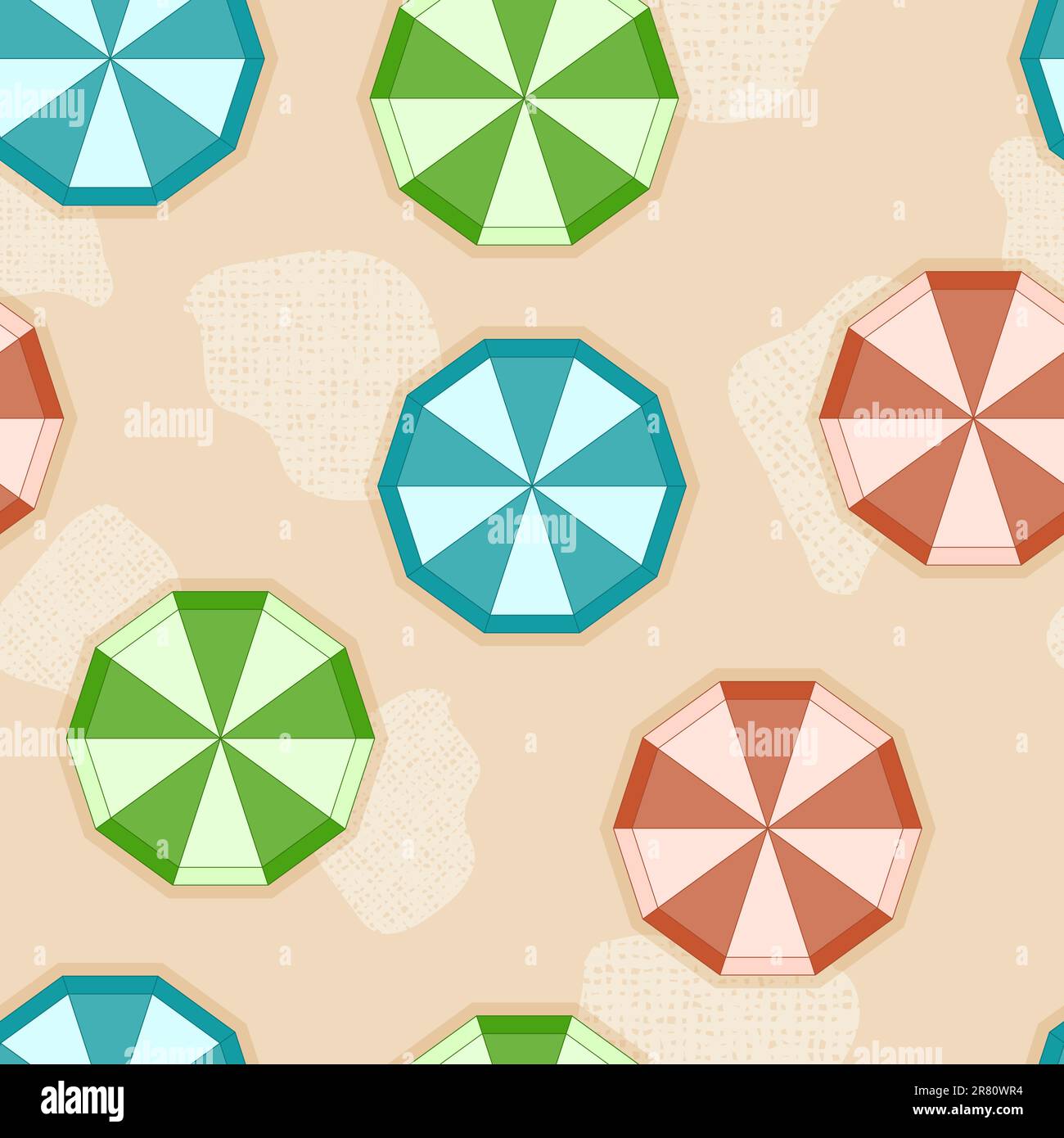 Pattern on sandy beach Stock Vector Images - Alamy