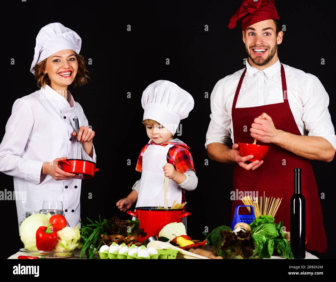 Preparing supper hi-res stock photography and images - Alamy