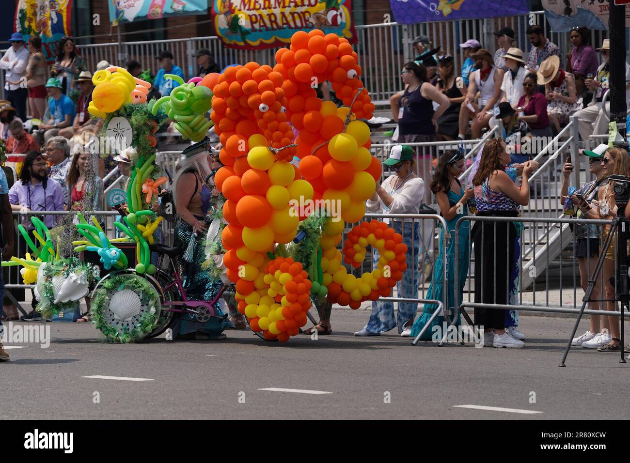 June 17, 2023, New York City, New York: (NEW)2023 Annual Mermaid Parade ...