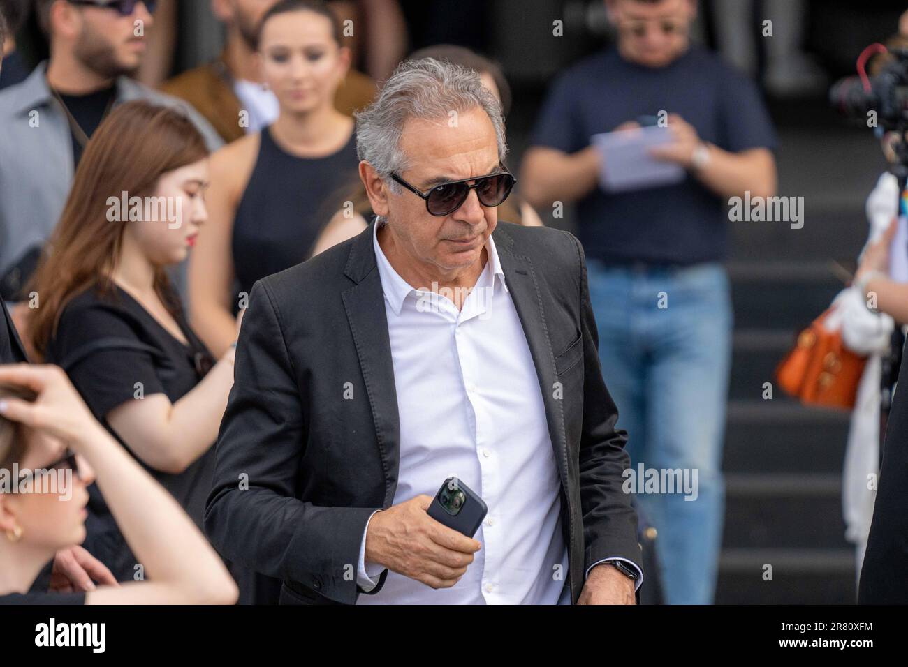 Milan, Italy. 08th June, 2022. Milan, Milan Fashion Week, Spring Summer 2024. Milan, Men's ...