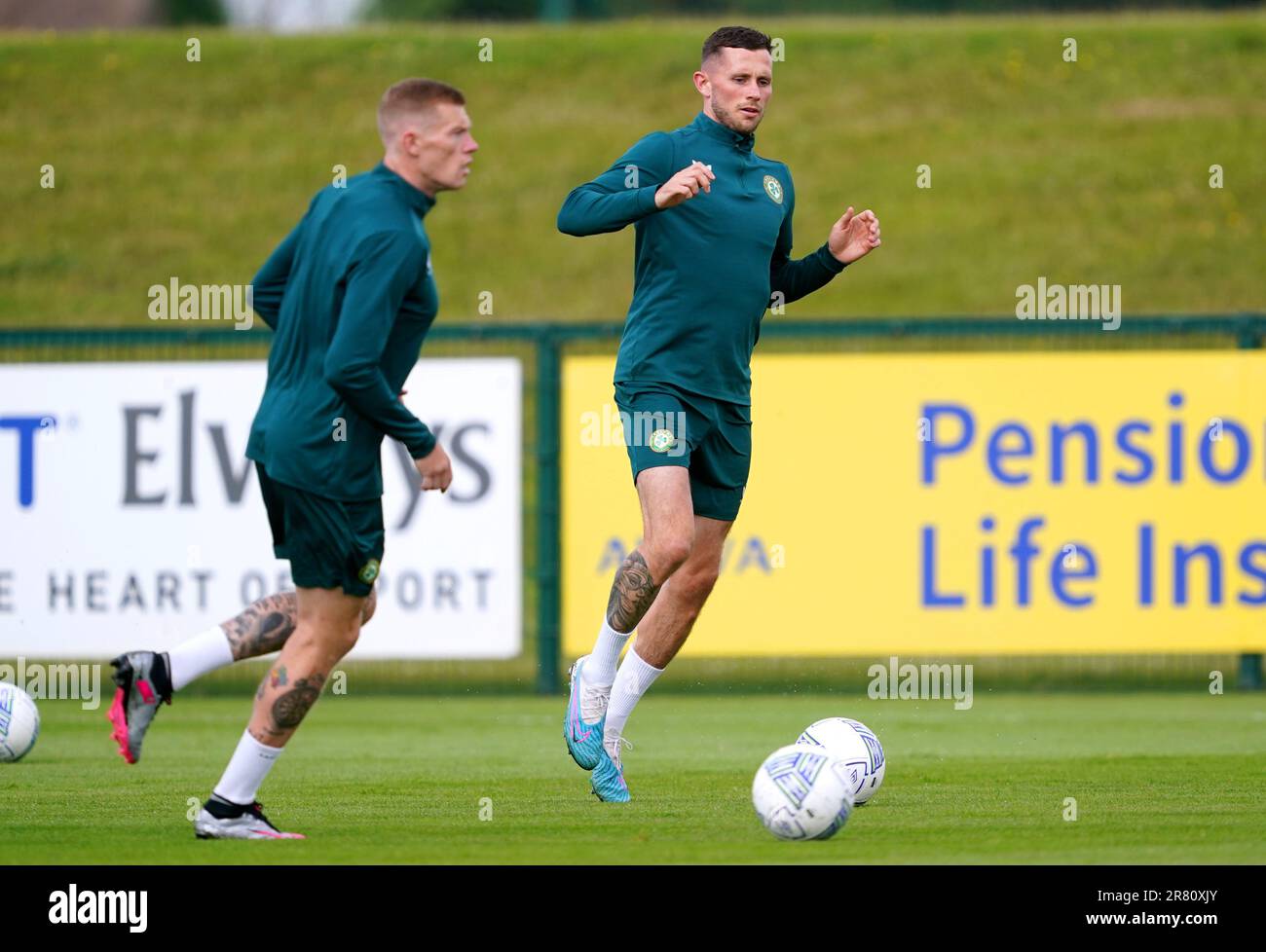 Republic irelands alan browne hi-res stock photography and images - Alamy