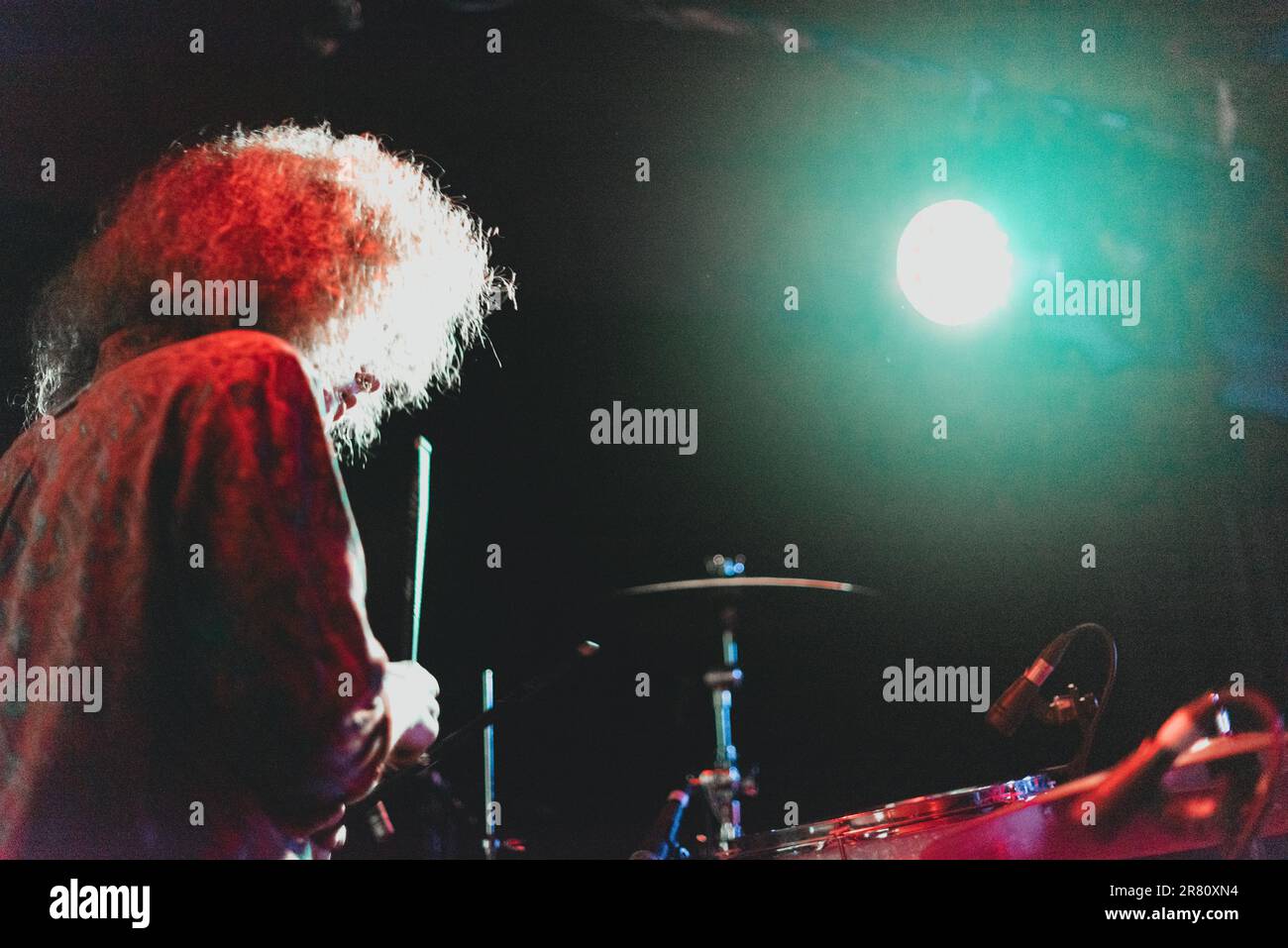 Chameleon Soul band drummer, Harry Proctor, during the performance at ...