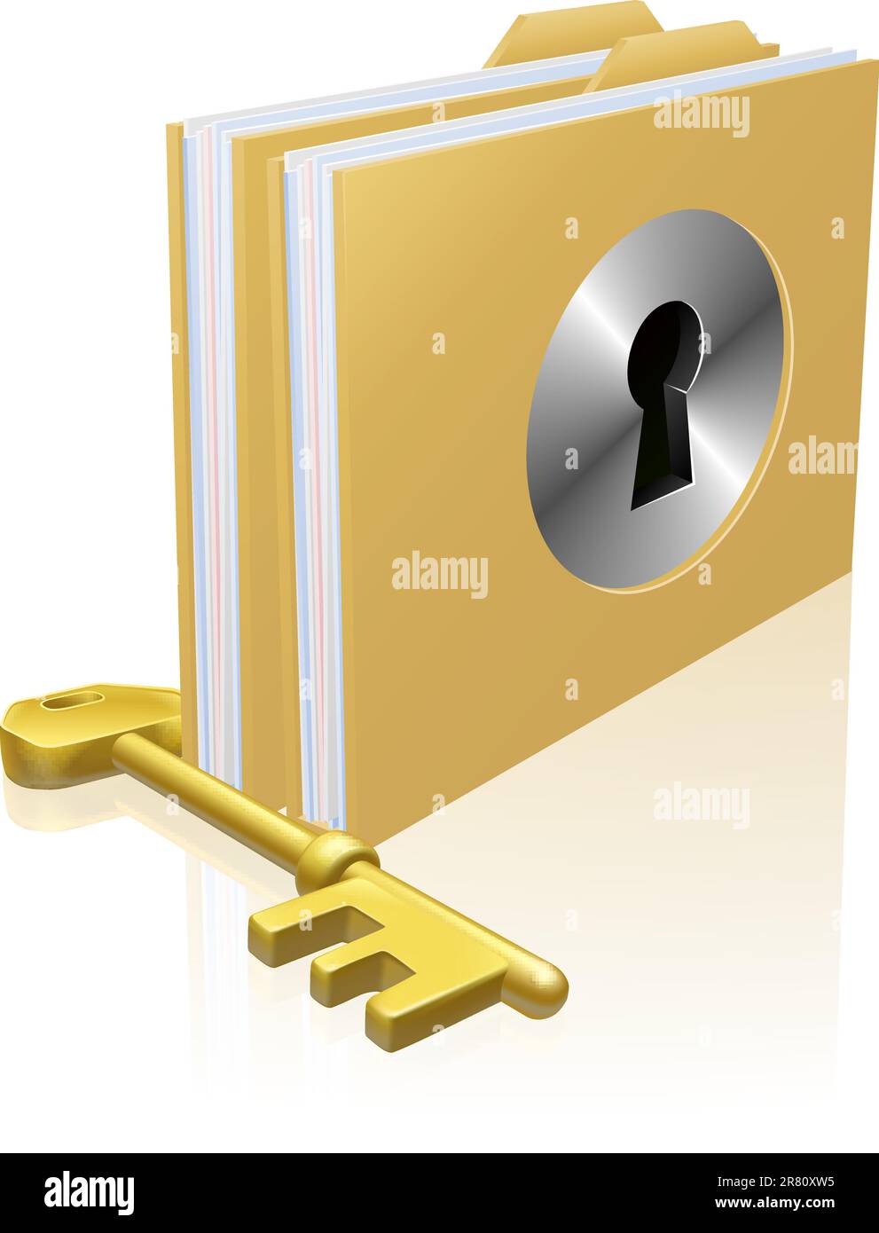 Secure file Stock Vector Images - Alamy