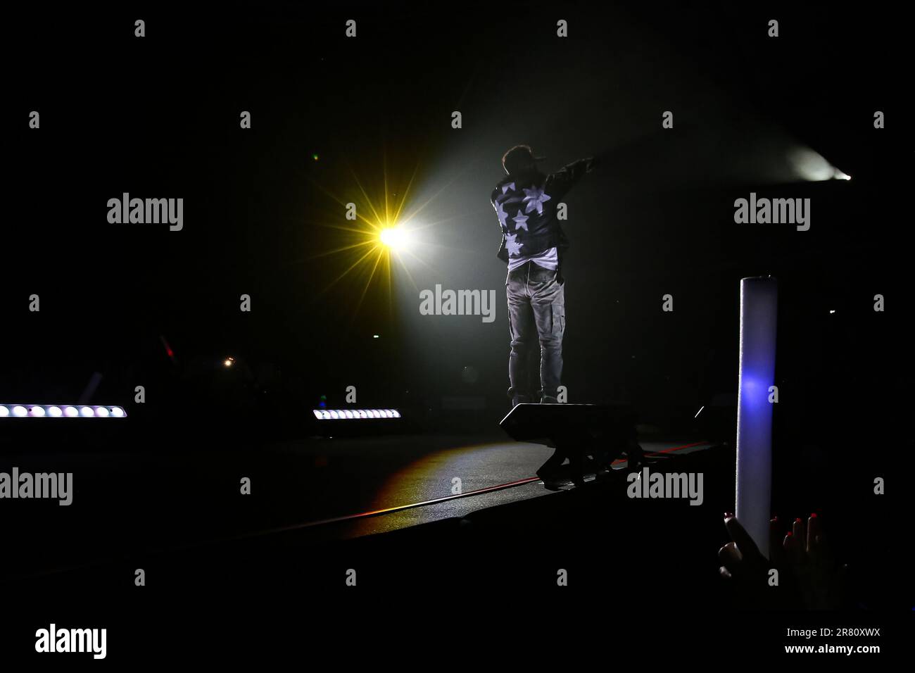 Porto, Portugal. 17th June, 2023. Carlos Ribeiro performs live during a ...