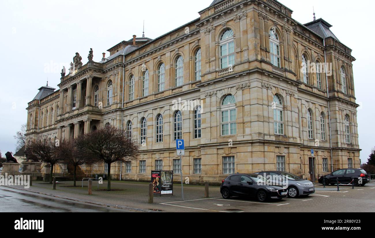 Ducal Museum, late 19th-century building housing the art collection ...