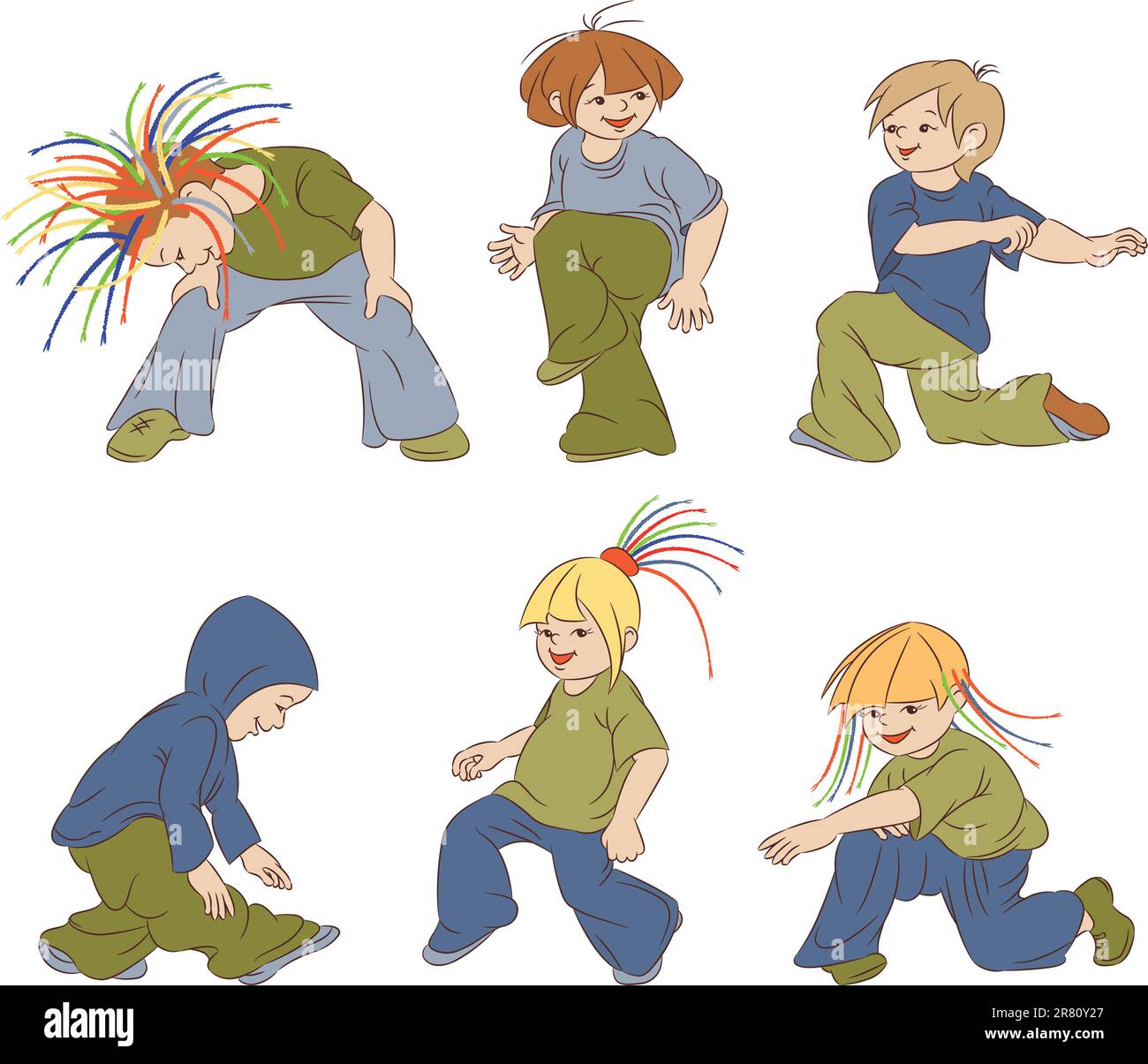 Children sport activity Stock Vector Images - Alamy