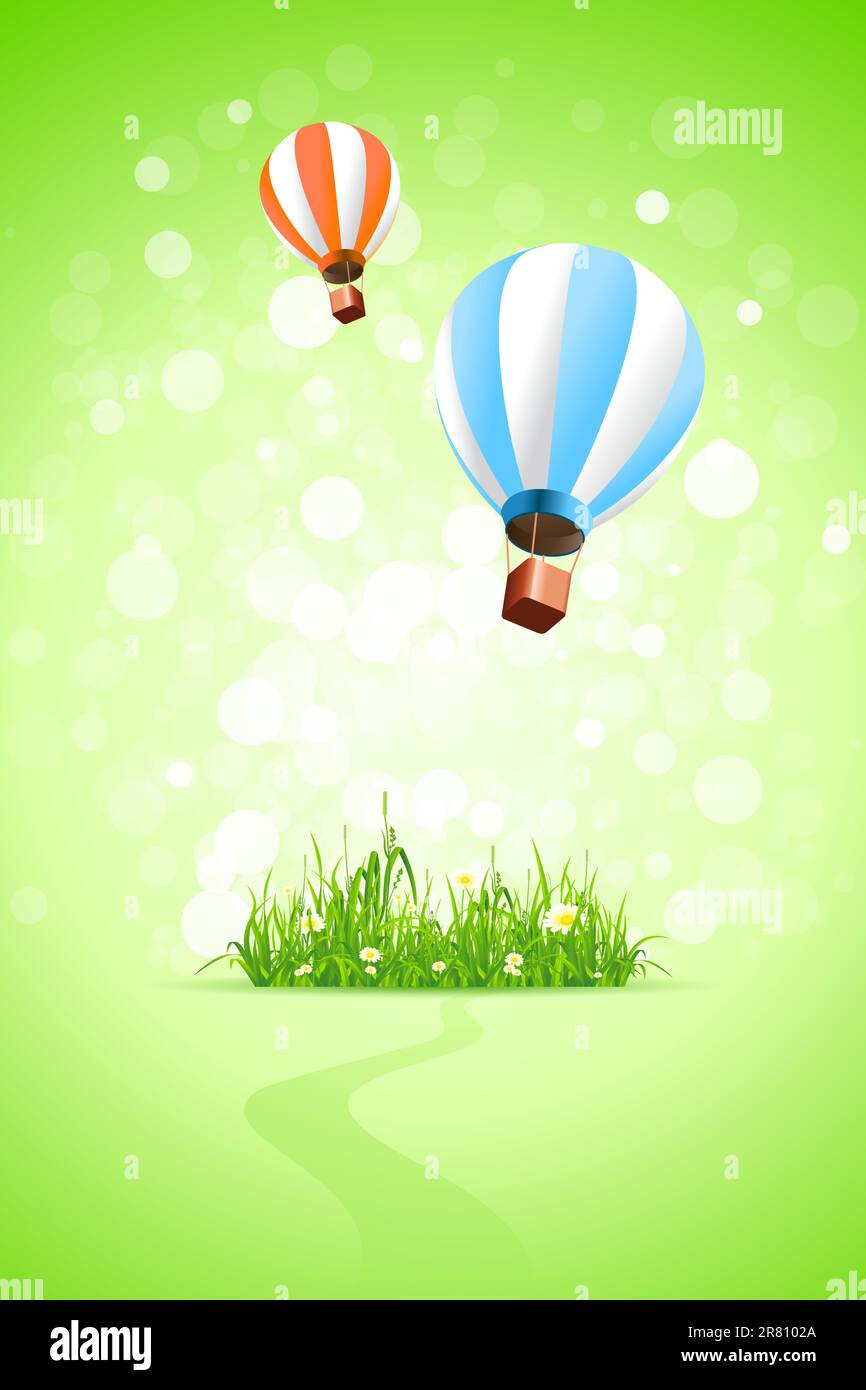 Lush pathway Stock Vector Images - Alamy