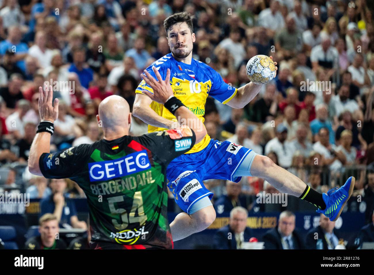Cologne, Germany. 18th June, 2023. Handball, Champions League, SC ...