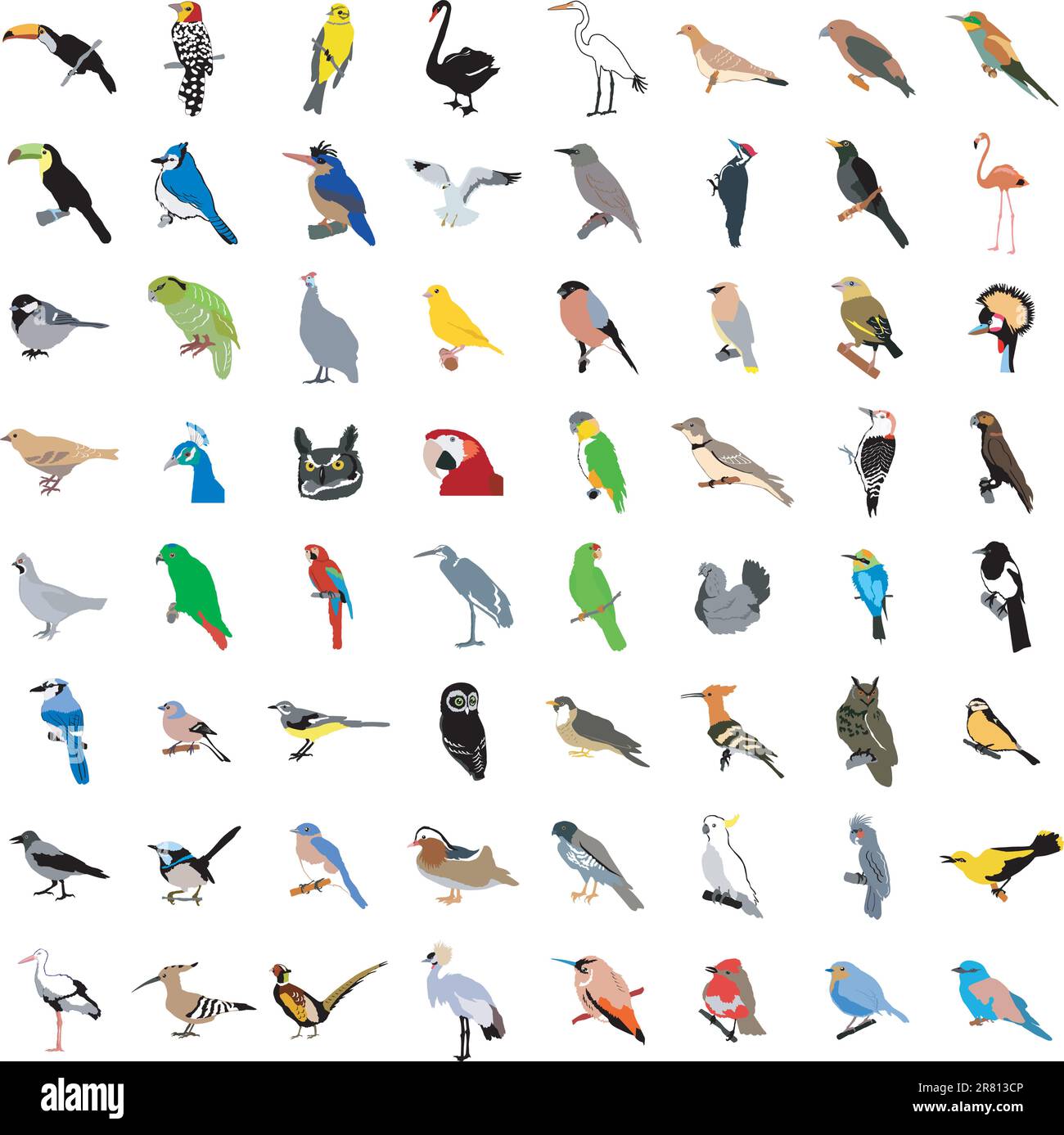 The crow and the canary Cut Out Stock Images & Pictures - Alamy