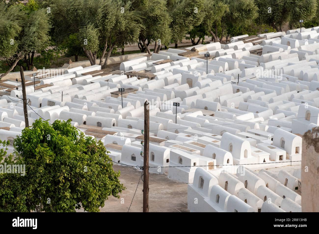 The old Jewish cemetery in the medina of Fes, Morocco Stock Photo - Alamy