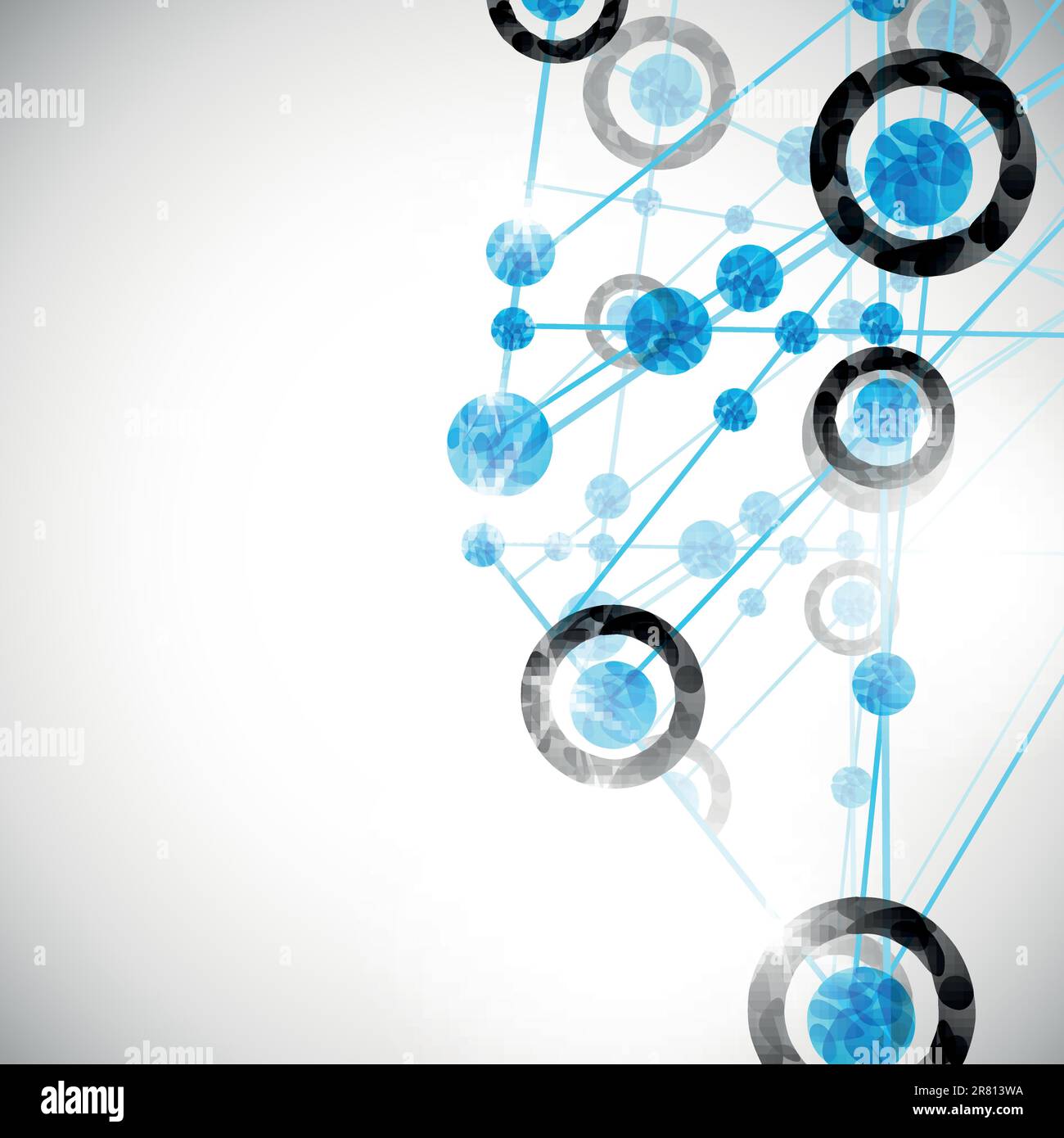 Molecular Structure Abstract Background Stock Vector Image And Art Alamy