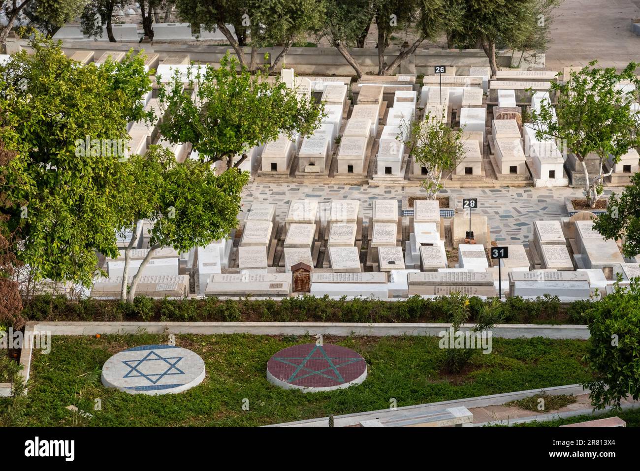 The old Jewish cemetery in the medina of Fes, Morocco Stock Photo - Alamy