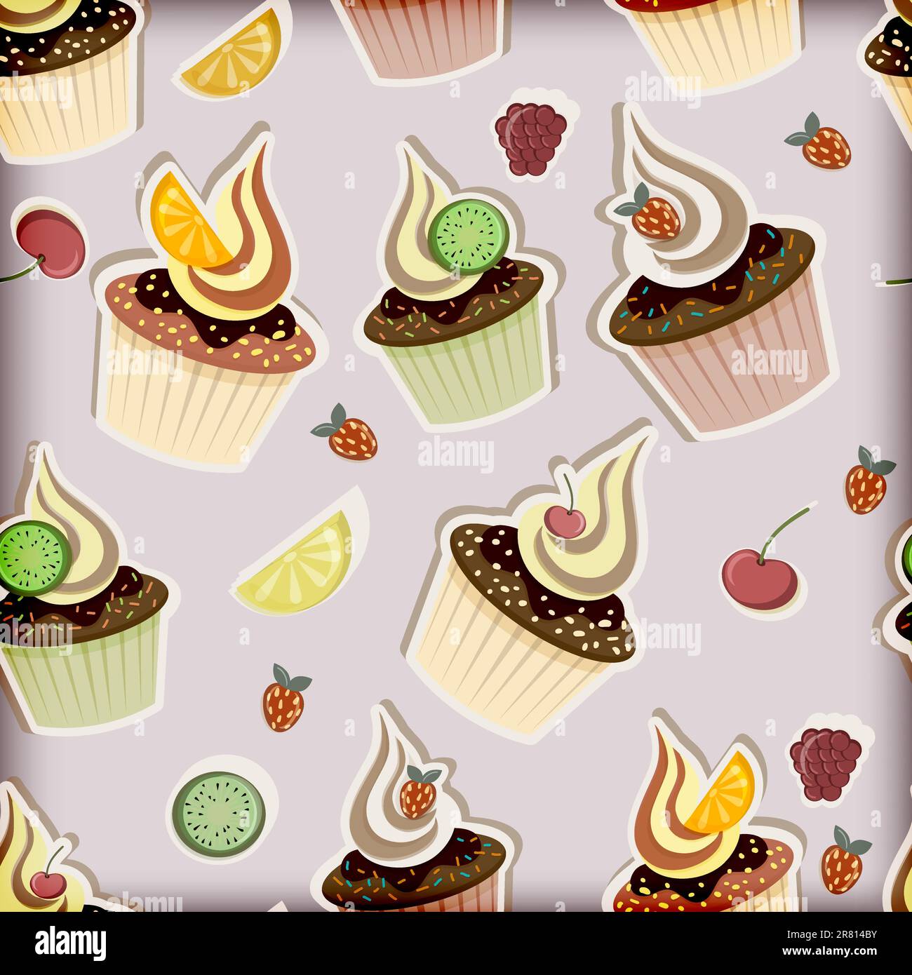 Color fruit collage fruit background Stock Vector Images - Alamy