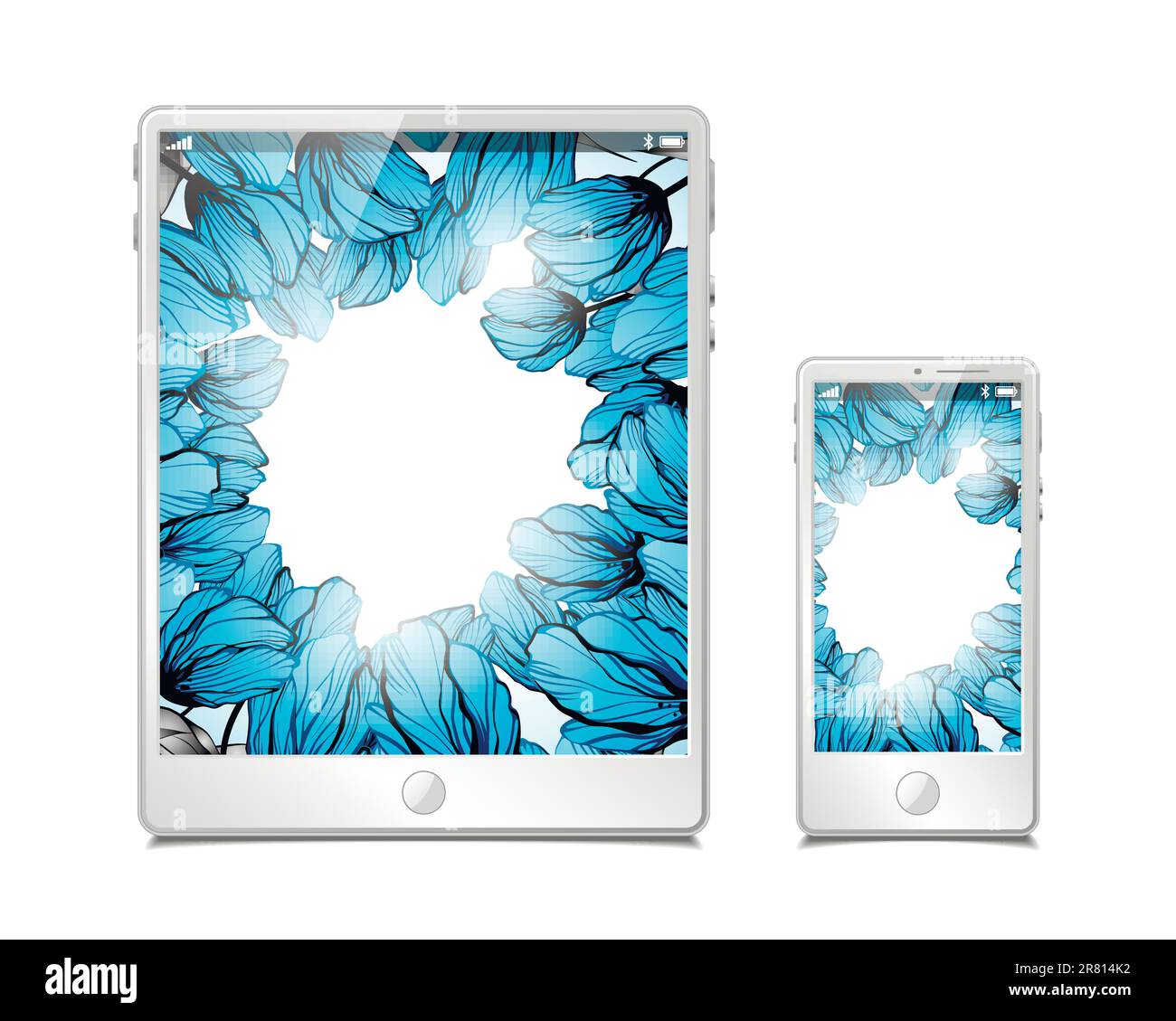 vector set, tablet and smartphone Stock Vector Image & Art - Alamy