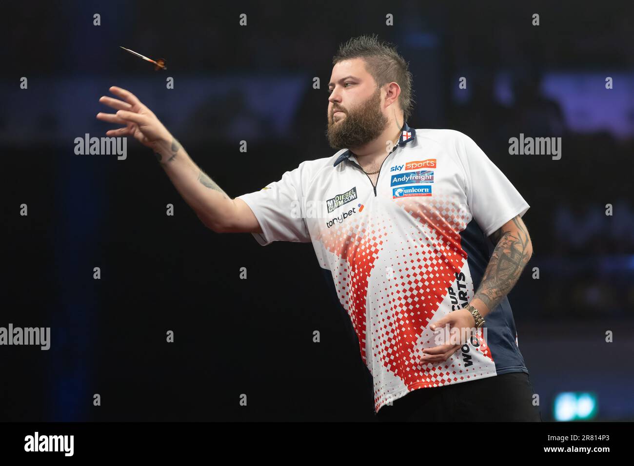 Hesse, Germany. 18 June 2023, Hesse, Frankfurt/Main: Darts, World Team ...