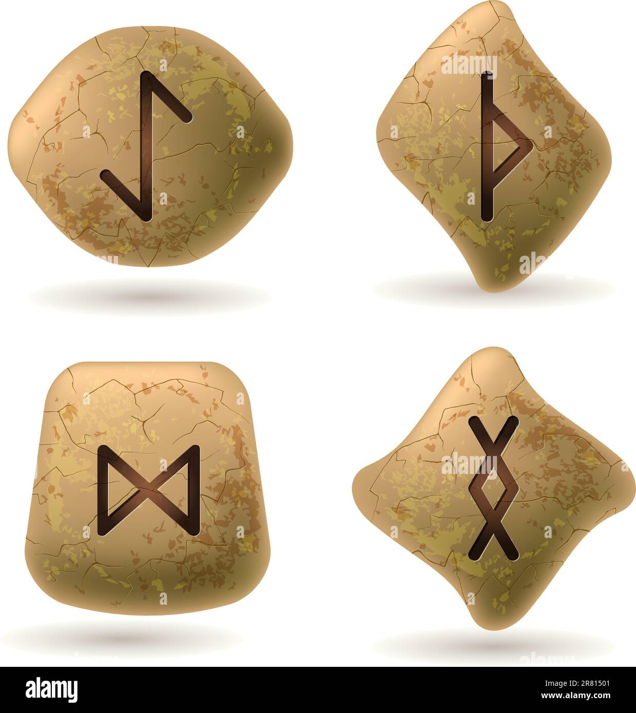 Embossed two Stock Vector Images - Alamy