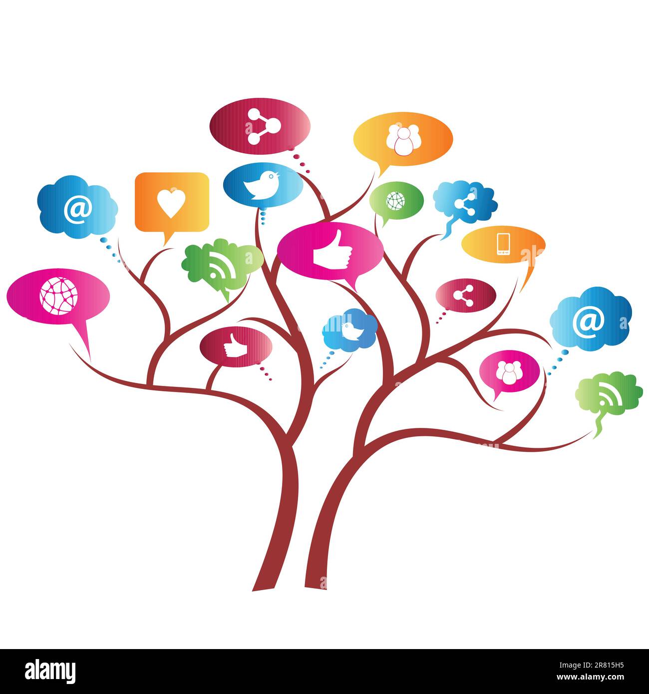 Connection symbols Stock Vector Images - Alamy