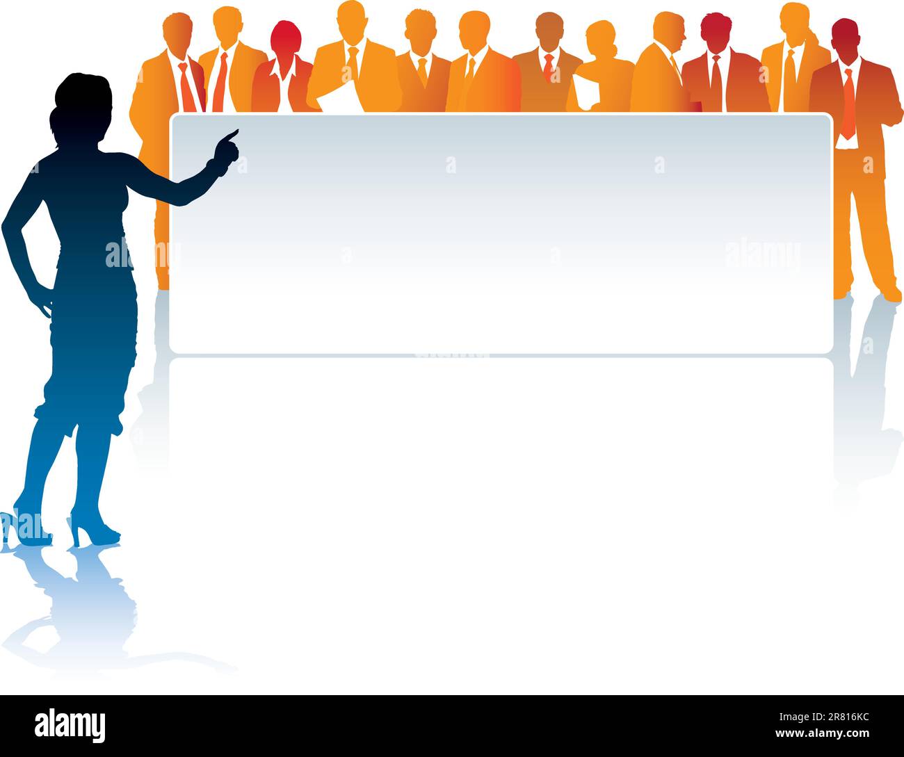 Group behind in front Stock Vector Images - Alamy