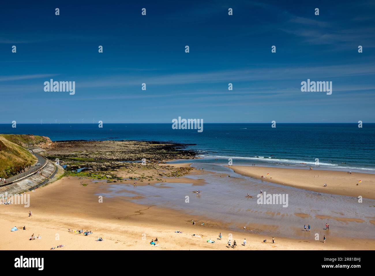 Tynemouth is a coastal town in North Tyneside, England Stock Photo - Alamy