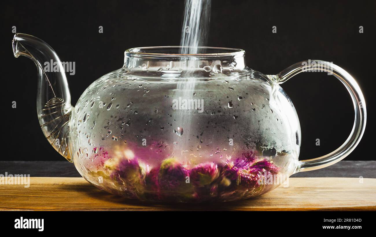 Water poured glass stands on hi-res stock photography and images - Alamy