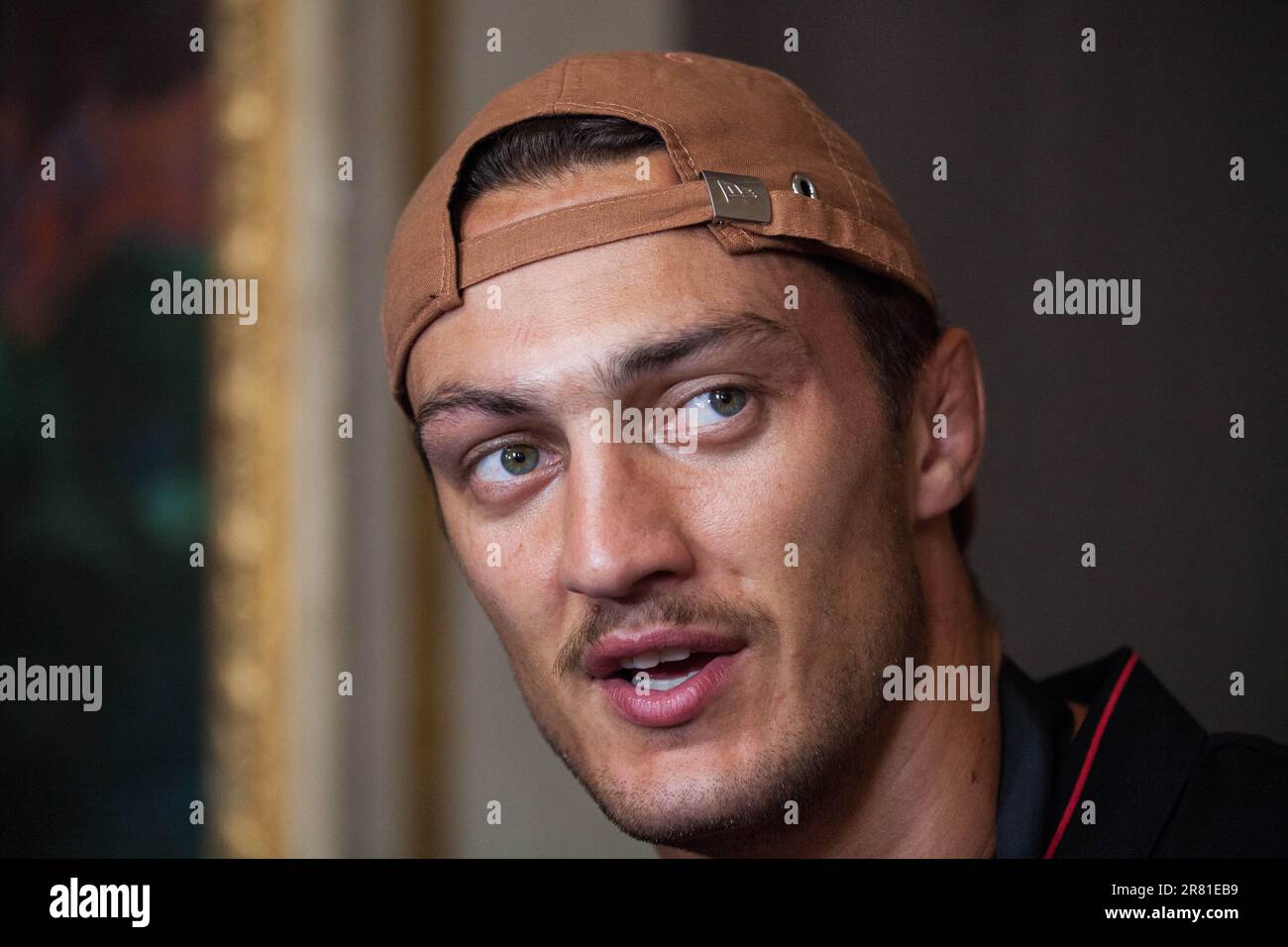Toulouse, France. 18th June, 2023. Alexandre Roumat, French Rugby à XV ...