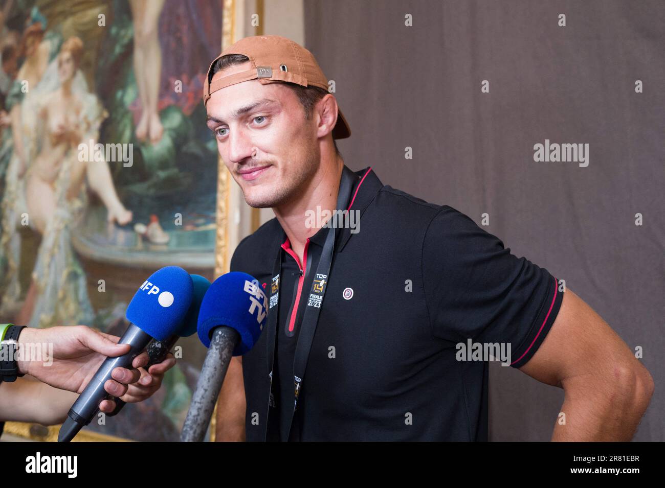 Toulouse, France. 18th June, 2023. Alexandre Roumat, French Rugby à XV ...