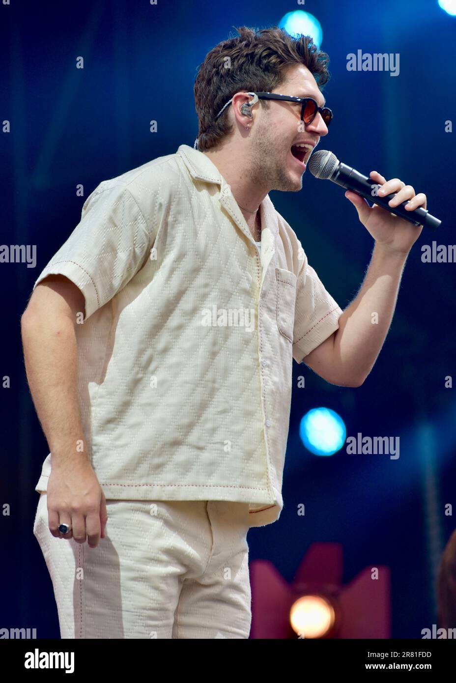 Niall Horan. One Direction. Isle of Wight festival. Sunday 18 June 2023 ...