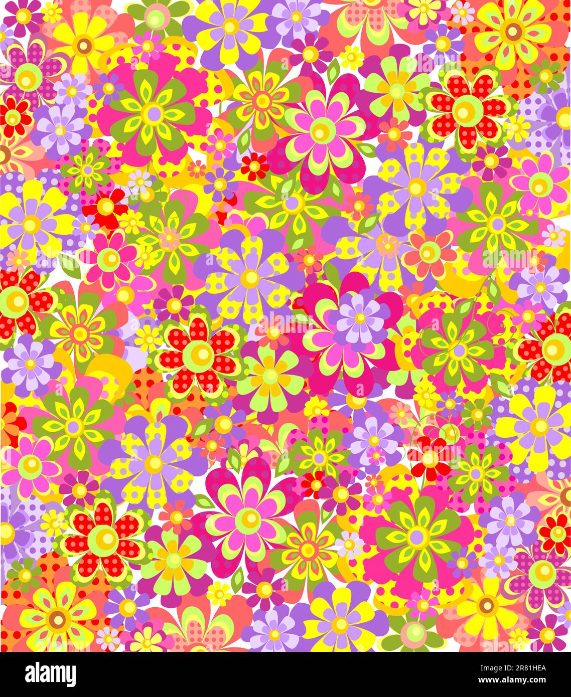 Nice background. abstract floral pattern. Vector illustration Stock ...