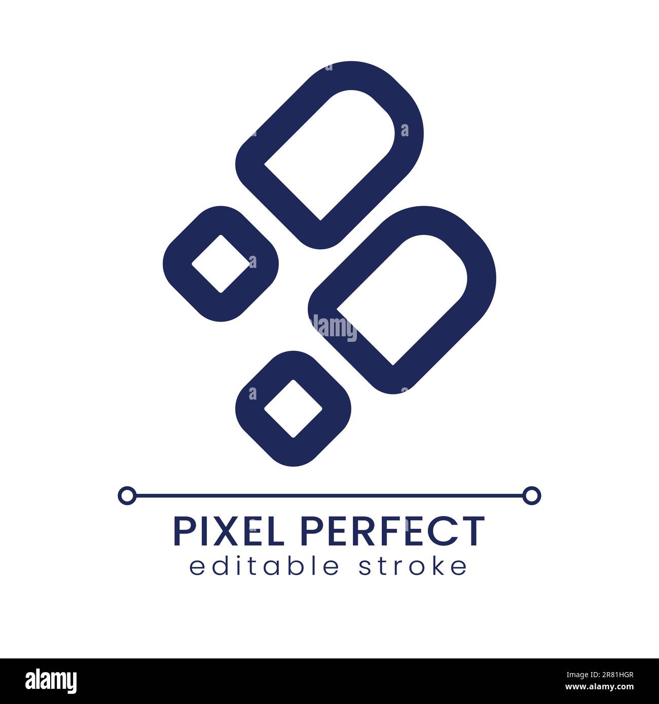 Shoe shine service pixel perfect linear ui icon Stock Vector Image & Art - Alamy