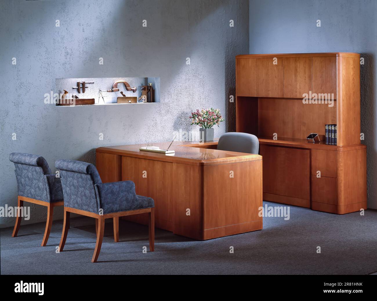 Architectural interior, business office, reception areas Stock Photo ...