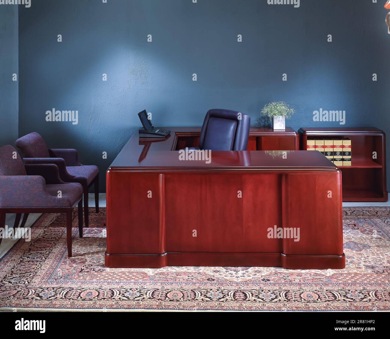 Architectural interior, business office, reception areas Stock Photo ...