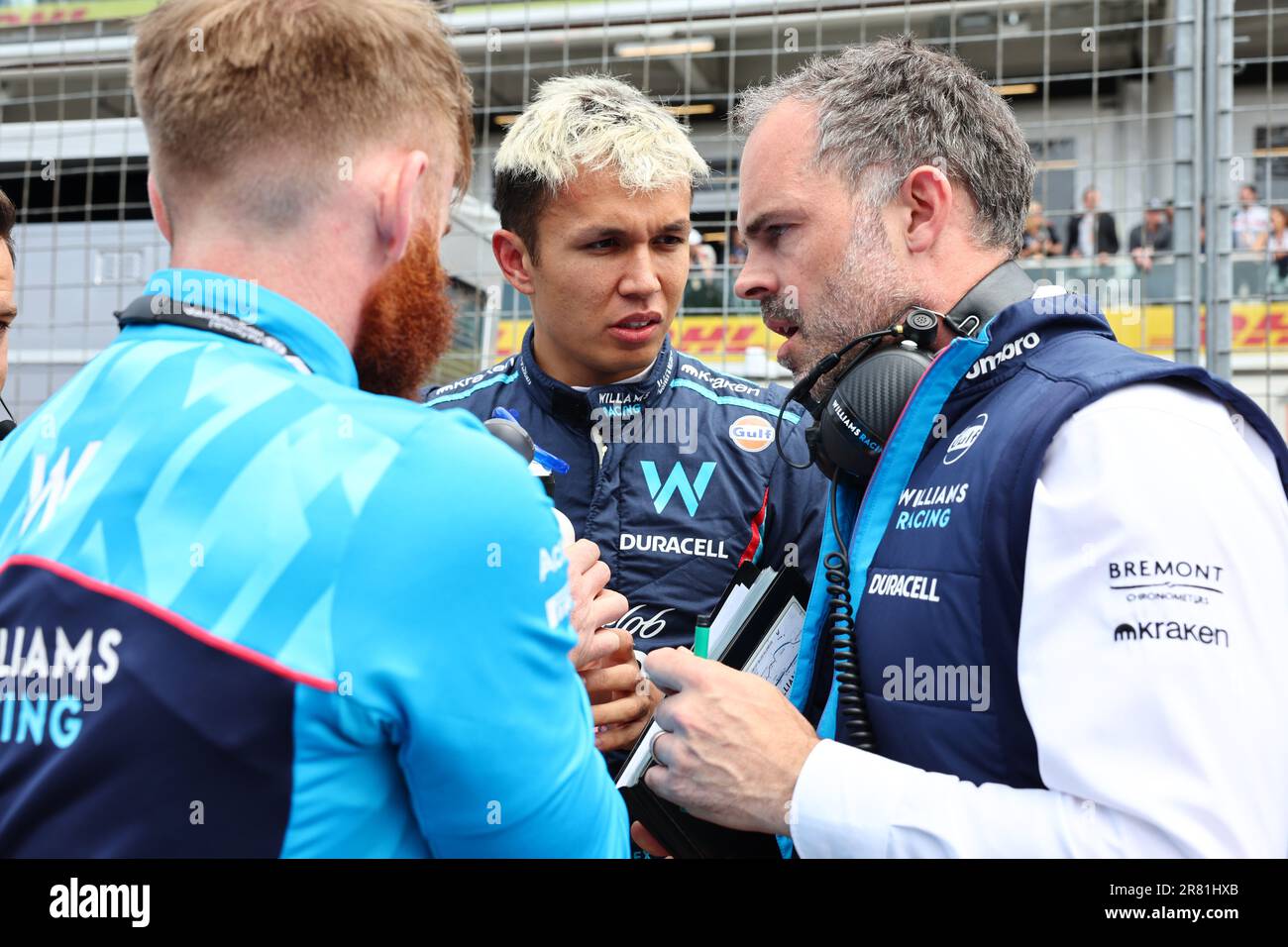 Williams racing james urwin hi-res stock photography and images - Alamy