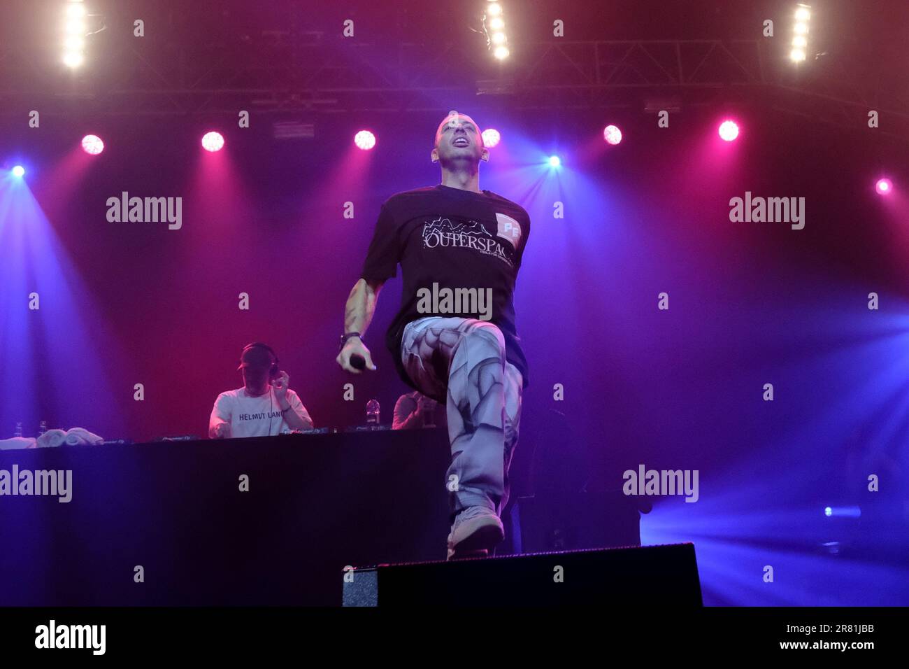 Newport, UK. 17th June, 2023. Elliot John Gleave, musician known as ...