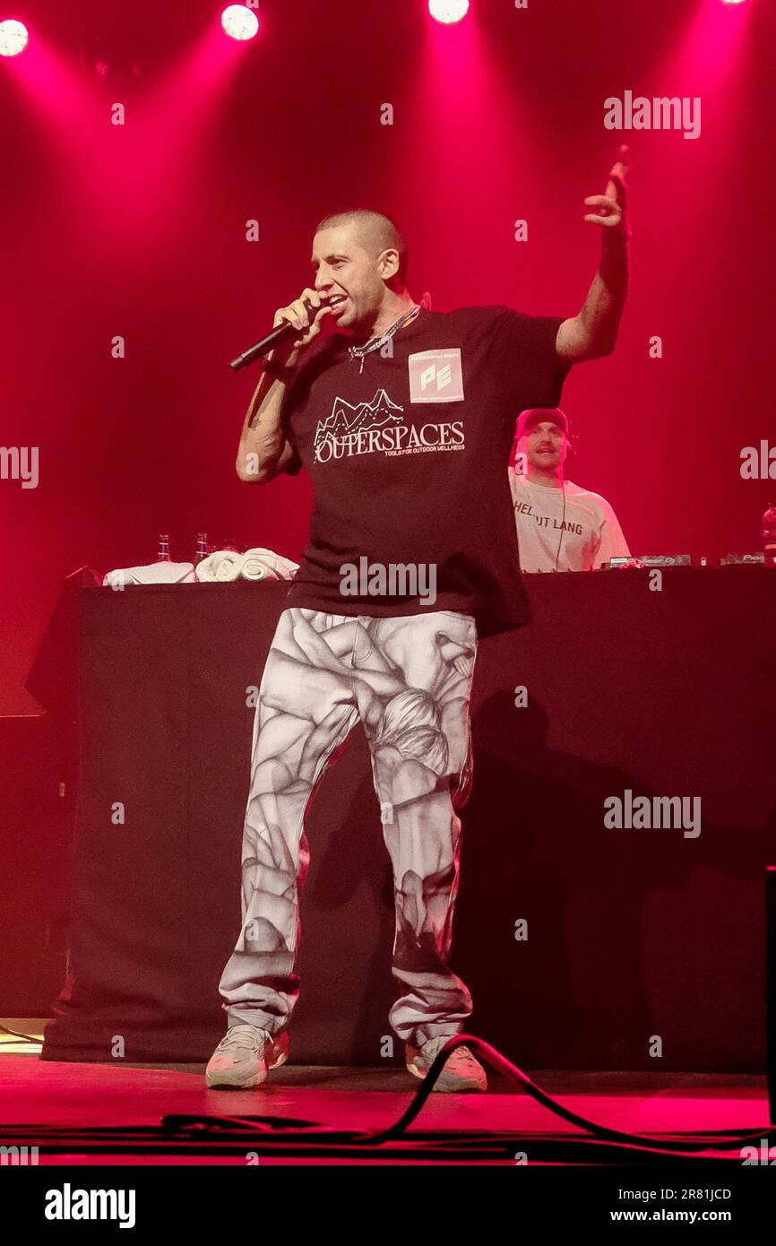 Newport, UK. 17th June, 2023. Elliot John Gleave, musician known as ...