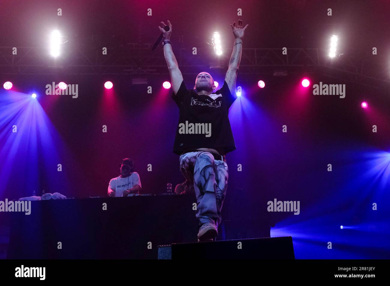 Newport, UK. 17th June, 2023. Elliot John Gleave, musician known as ...