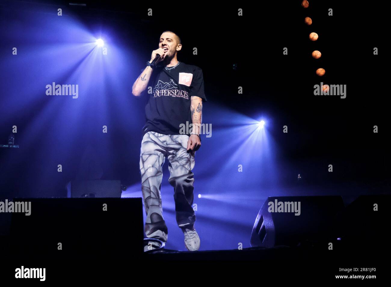 Newport, UK. 17th June, 2023. Elliot John Gleave, musician known as ...