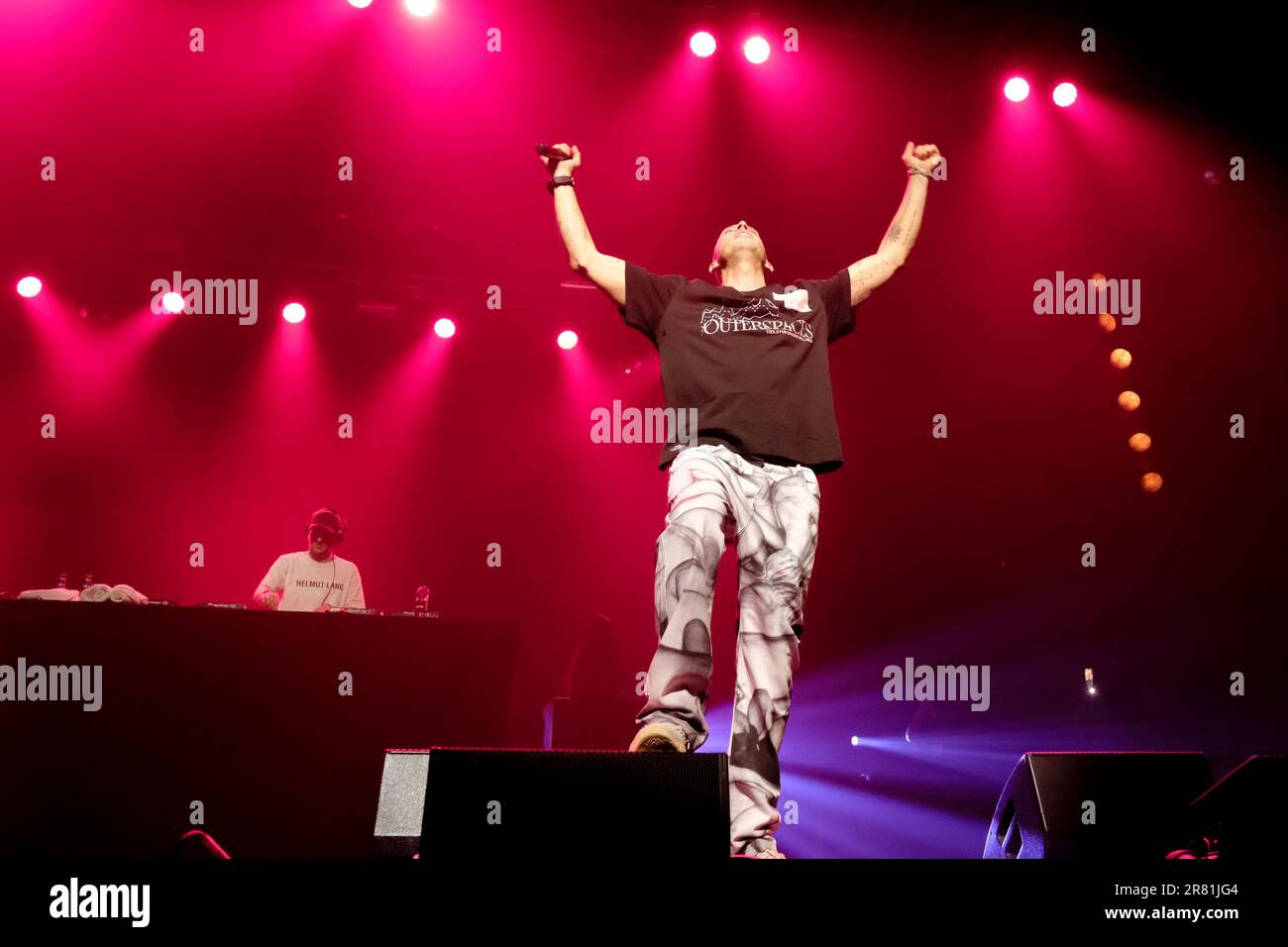 Newport, UK. 17th June, 2023. Elliot John Gleave, musician known as ...