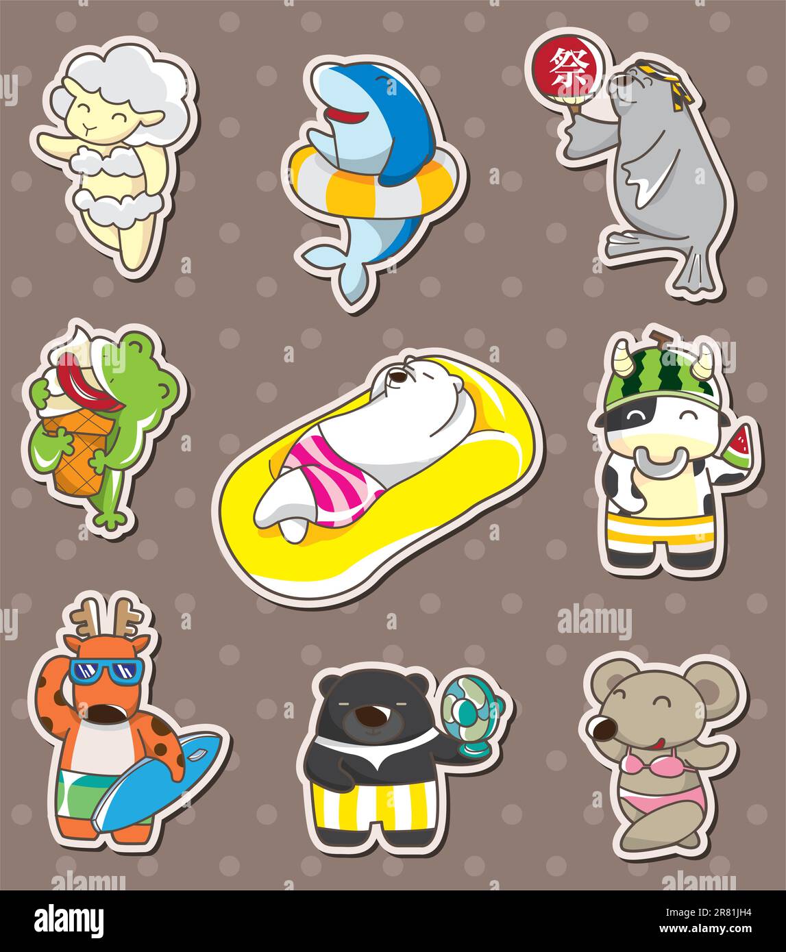 Juvenile tiger shark Stock Vector Images - Alamy