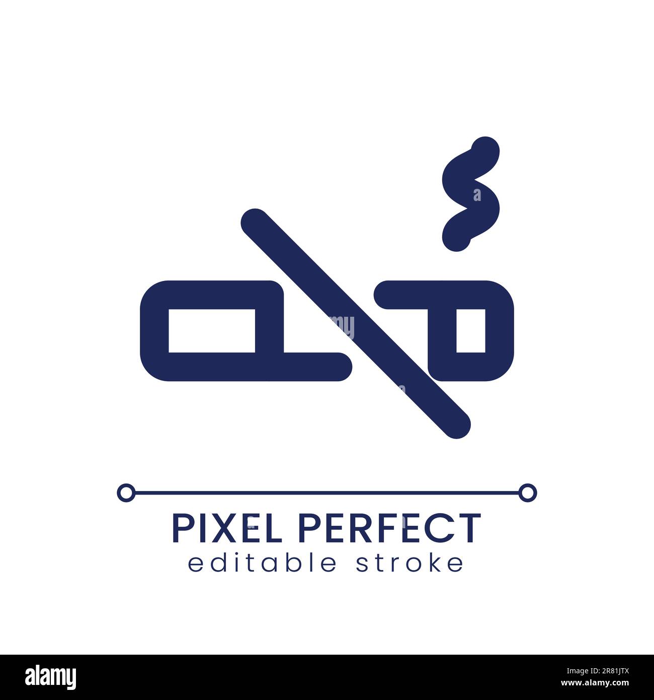 No smoking pixel perfect linear ui icon Stock Vector Image & Art - Alamy No smoking pixel perfect linear ui icon Stock Vector Image & Art - Alamy