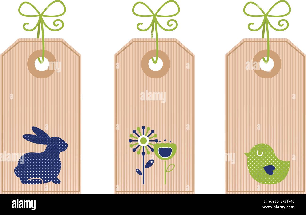 Easter labels collection. Vector Stock Vector Image & Art - Alamy