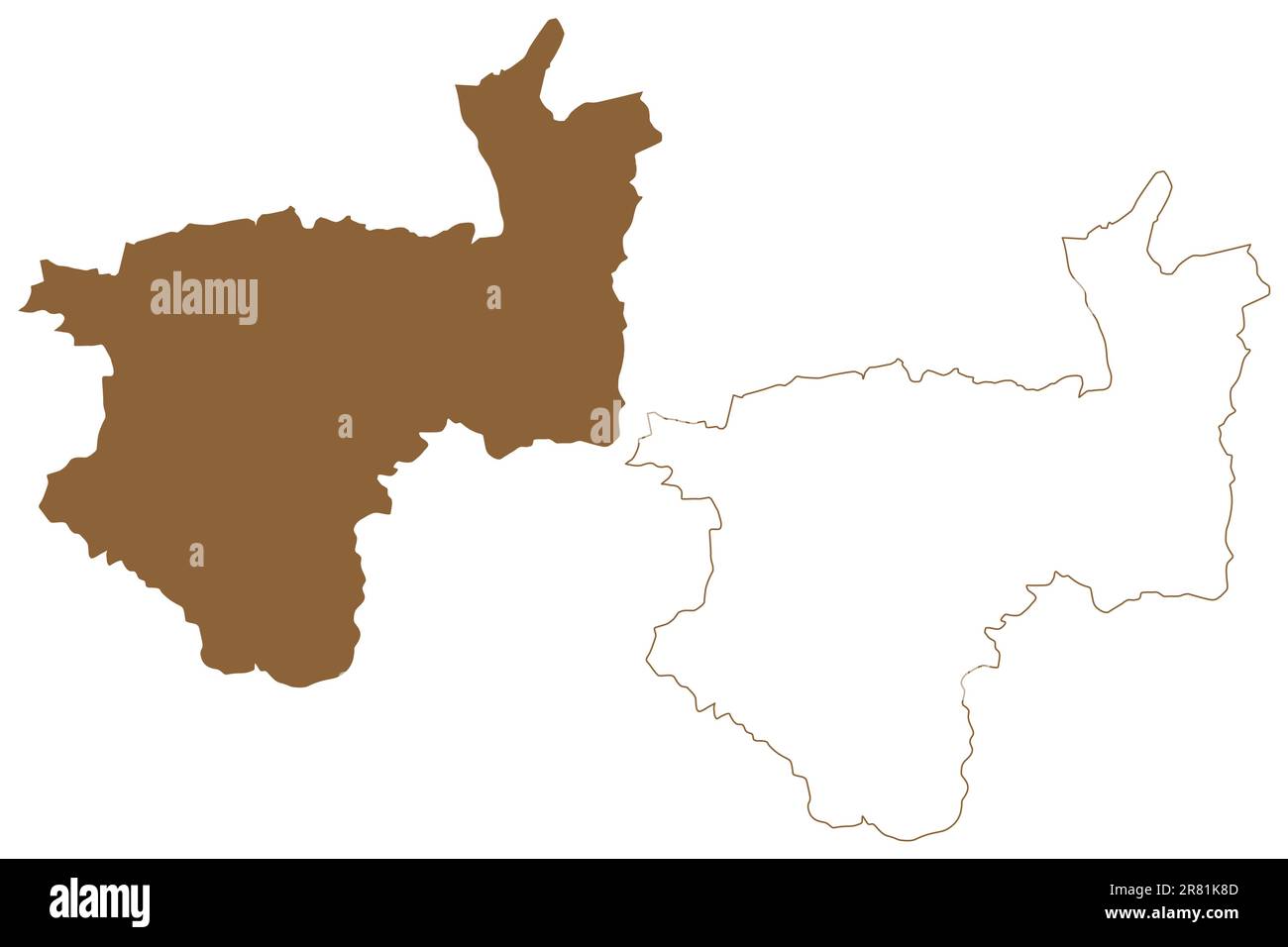 Bezirk kufstein Stock Vector Images - Alamy