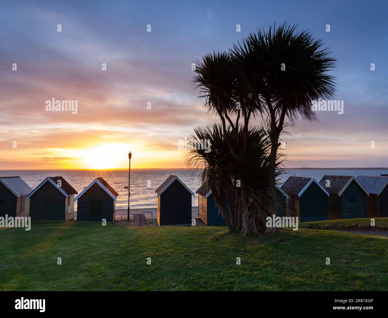 Serenity in Shades of Gold: Witnessing a Mesmerizing Sunset at Gurnard ...
