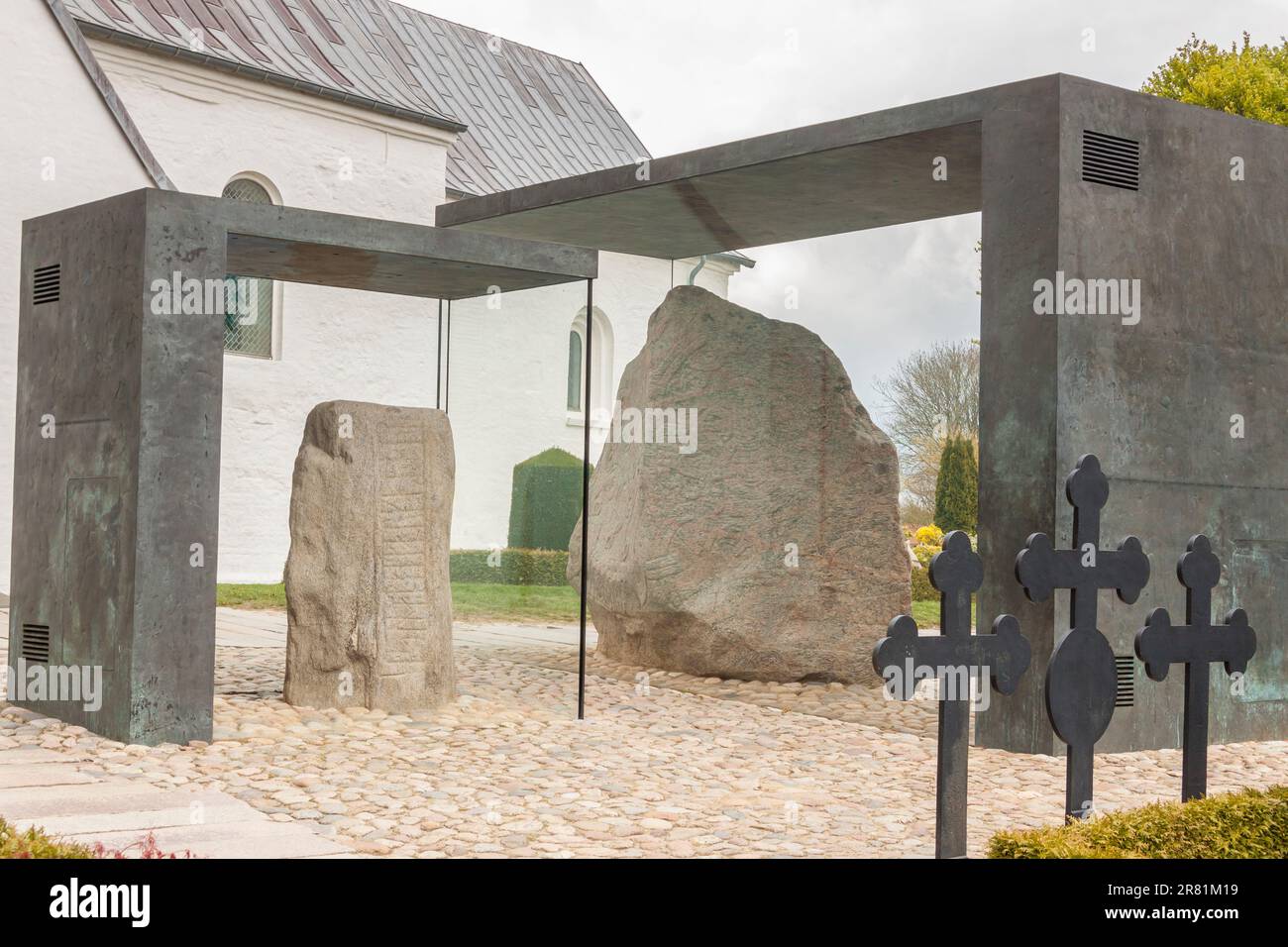 Viking runes jelling hi-res stock photography and images - Alamy