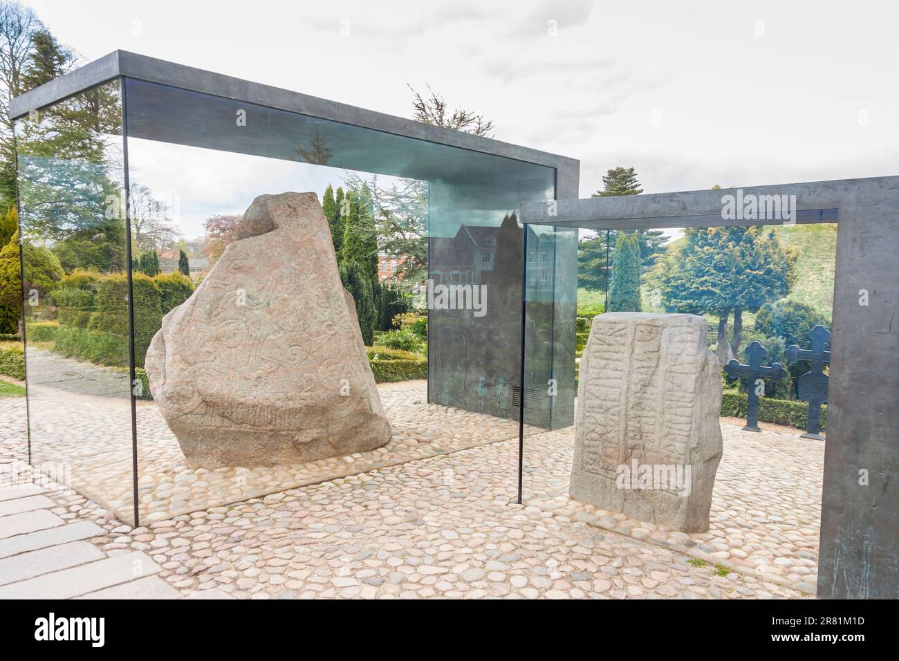 Jelling mounds denmark hi-res stock photography and images - Alamy