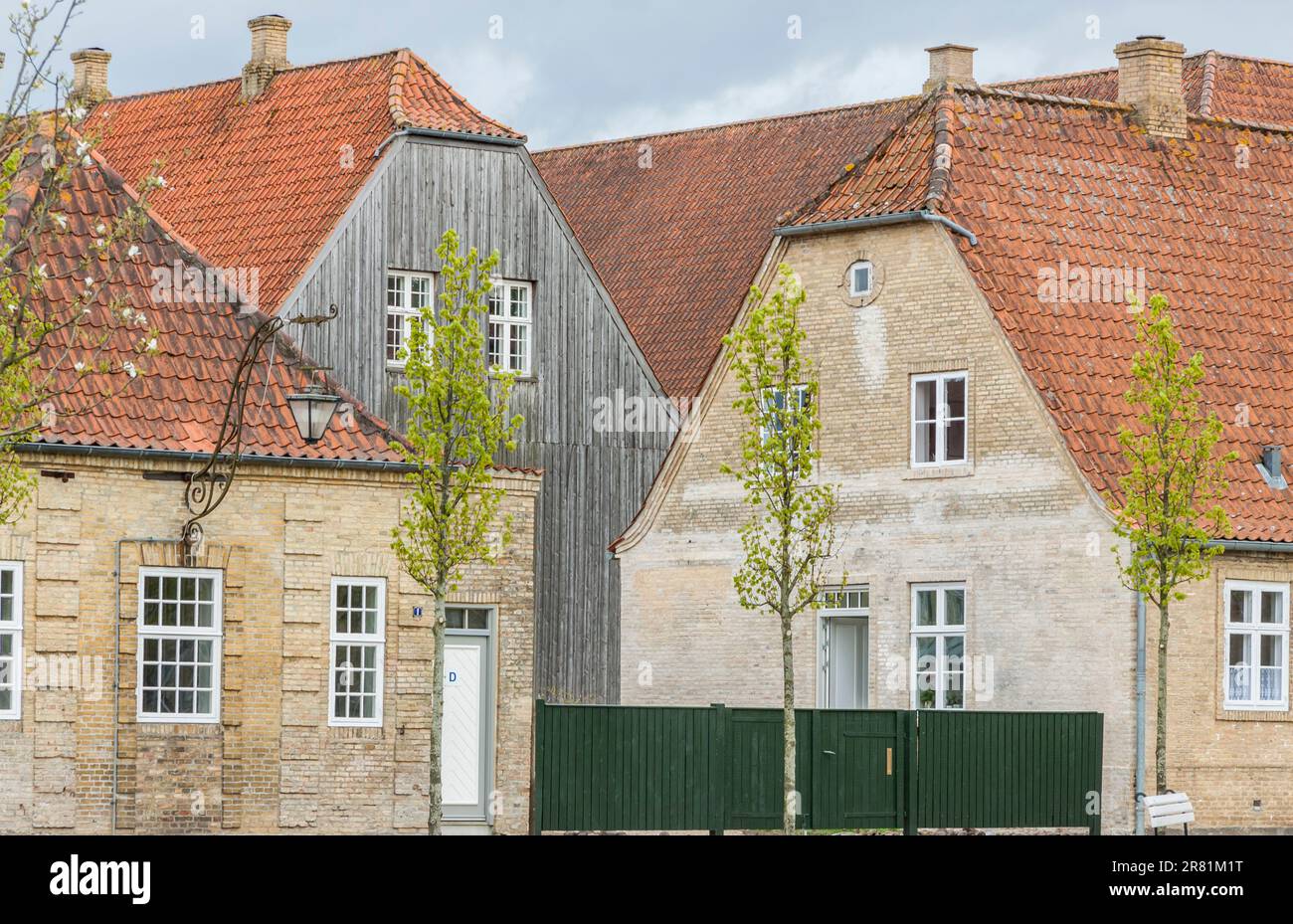 Old town of Christiansfeld - UNESCO, Denmark, Europe Stock Photo - Alamy