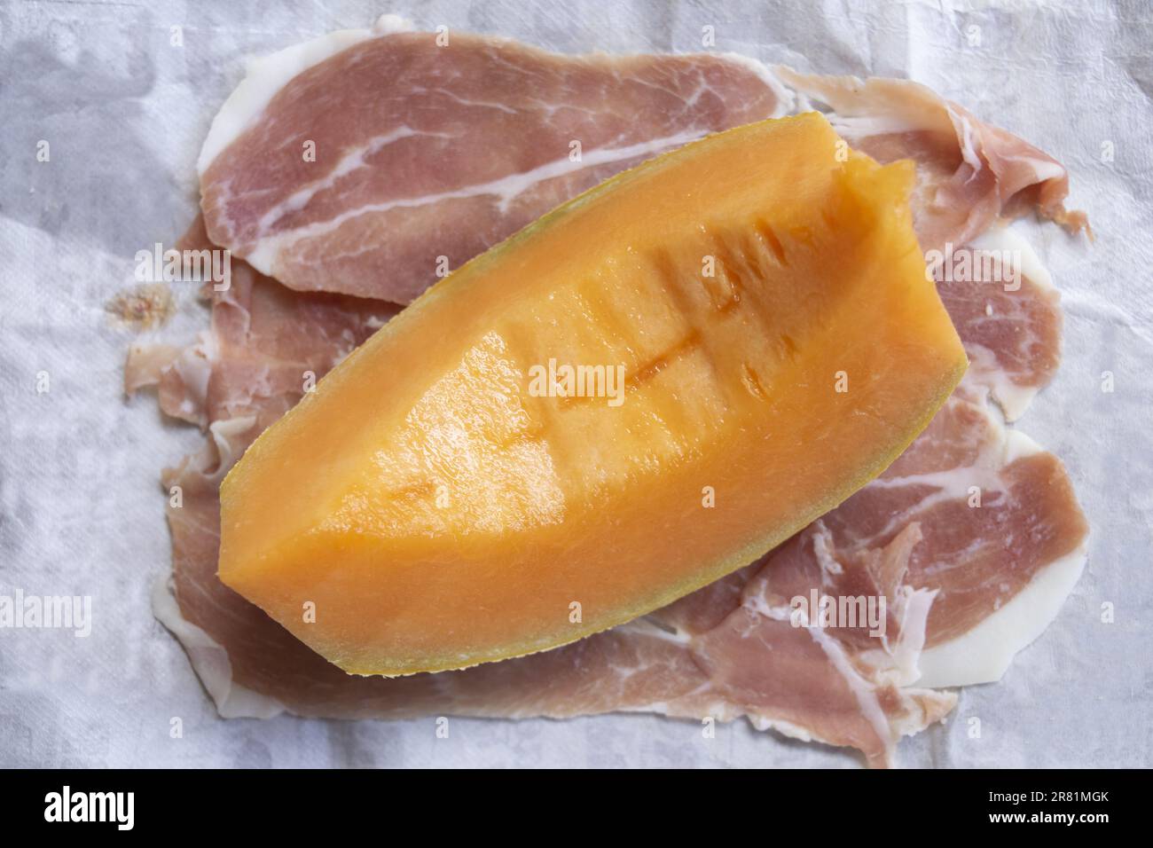 Melon and ham hi-res stock photography and images - Alamy